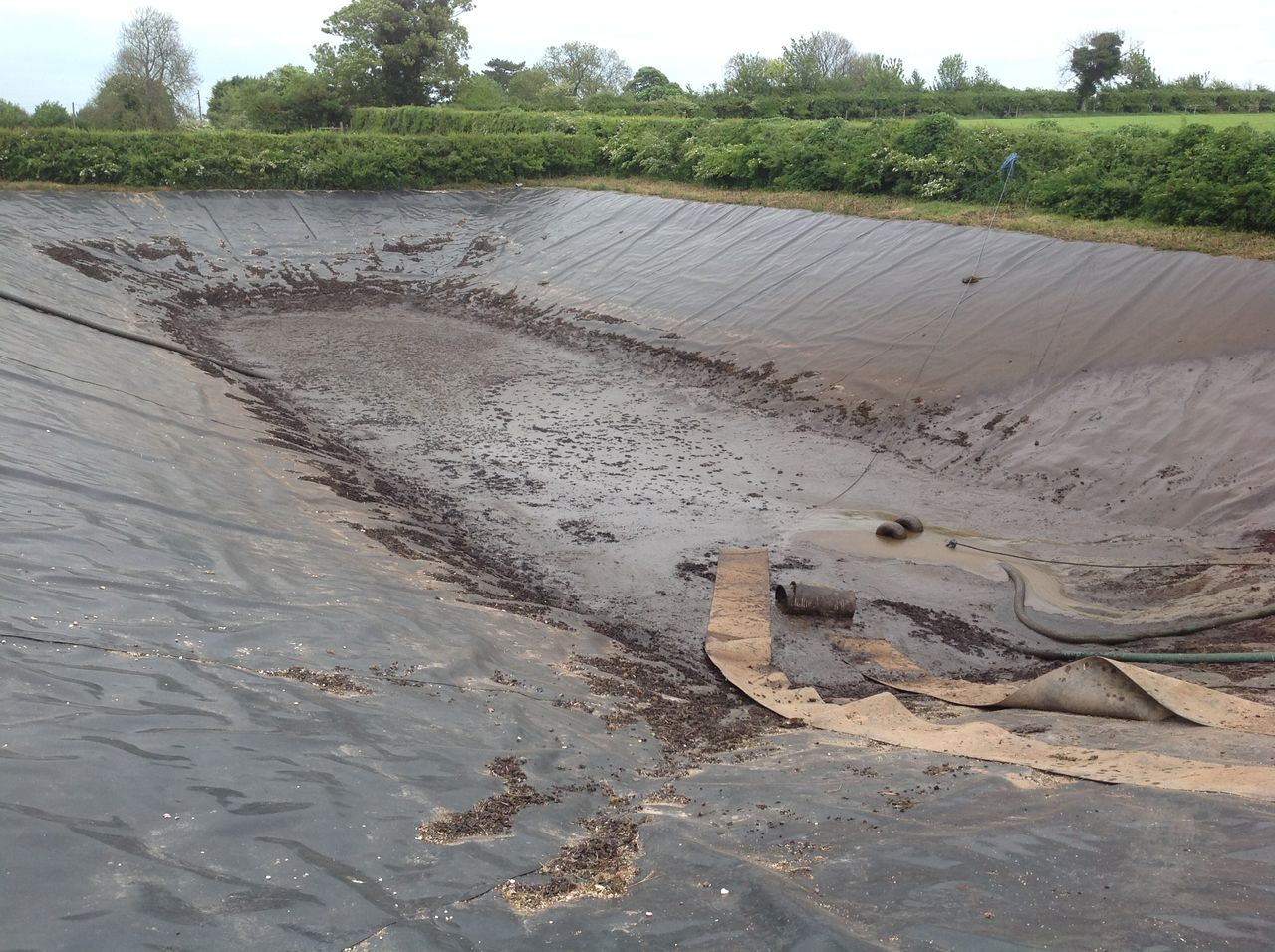Temples Farm Lagoon Clearance